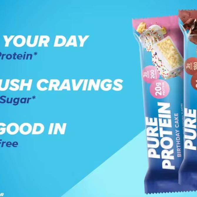 Jual Pure Protein Bars 6 Pack High Protein Build Muscle (Select ...