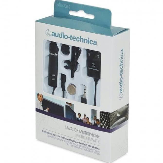 Jual Audio Technica ATR 3350iS - ATR3350iS - ATR 3350 iS Mic HS9 ...