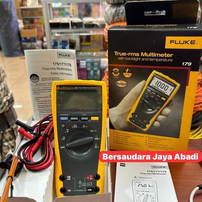 Jual Fluke 179 True Rms Multimeter With Backlight and Temperatur ...