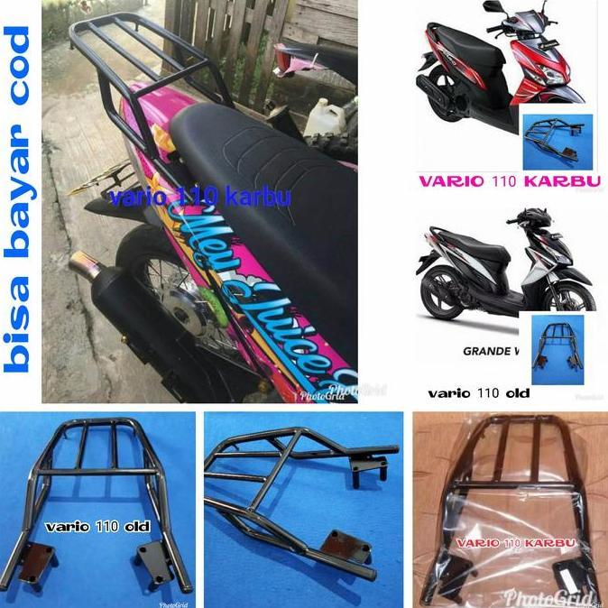 Jual Breket Vario 110 Karbu Behel Motor Bracket Motor Braket Motor Box ...