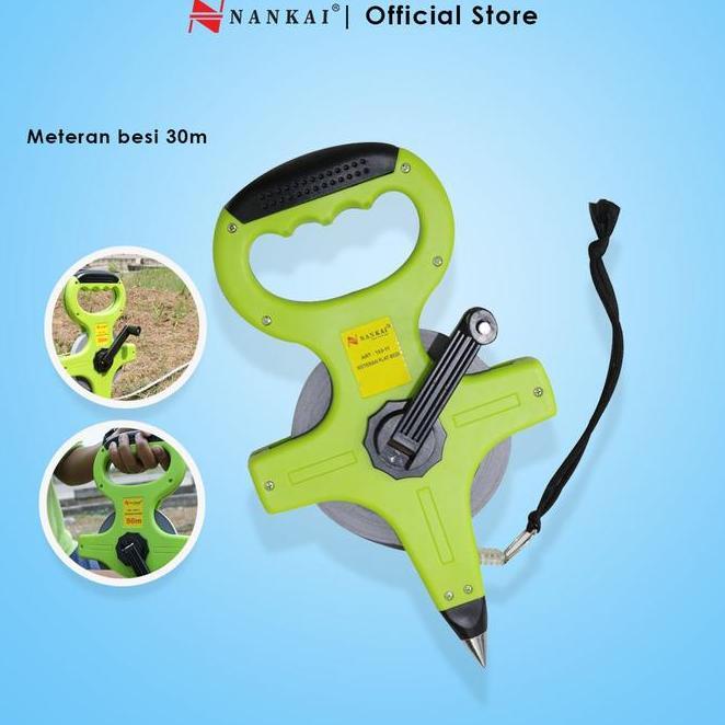 Jual Meteran Tancap Plat Besi 30 Meter Nankai | Shopee Indonesia