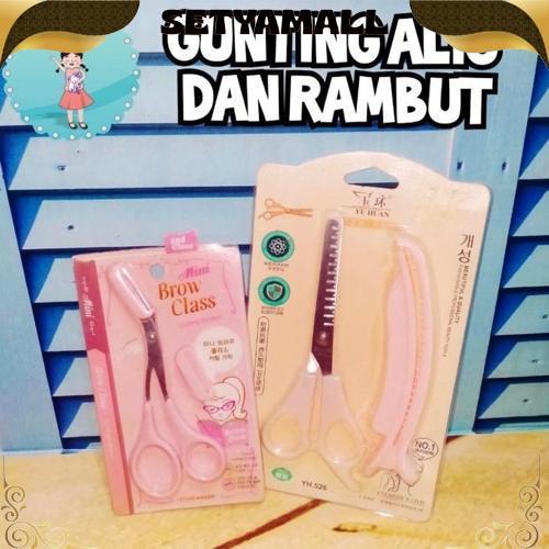 Jual High Quality Gunting Alis Mini Brow Class Cut Cutting Scissors ...