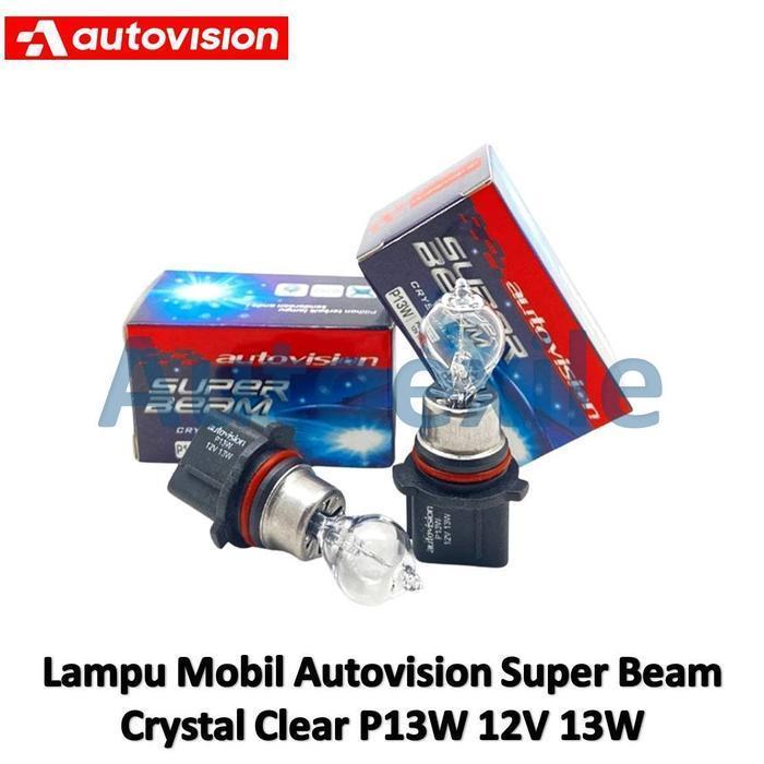 Jual Autovision Super Beam Crystal Clear P13W 12V 13W Pg18.5D-1 ...