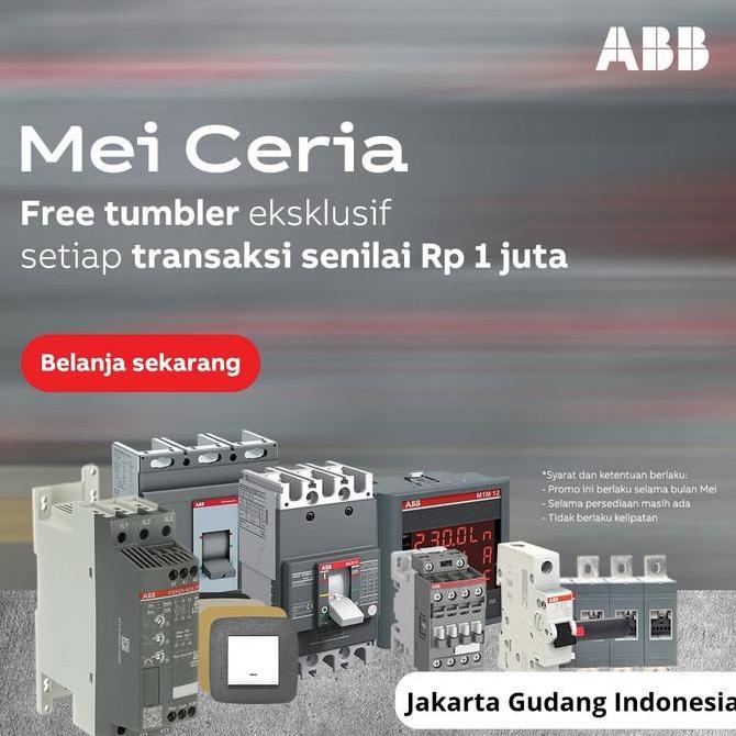 Jual Promo ABB MCB Mini Circuit Breaker S202M-C6 2Pole 6A 10kA 2CDS272001R0064 Diskon | Shopee ...