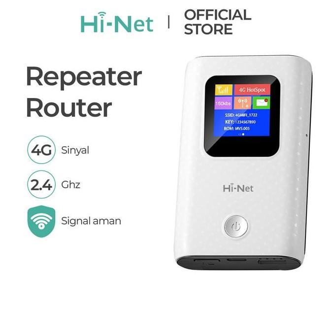 Jual Hi-Net Modem Wifi 4G LTE dengan bank daya 6000mAh wifi portabel ...