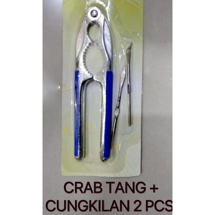 Jual New- Tang jepitan kepiting stainless (Free 2 cungkilan) | Shopee ...
