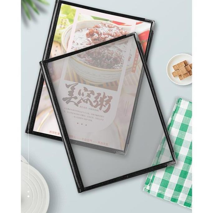 Jual BALAYASHOPID Buku Menu Restoran Kulit Cover Pelindung Menu Cover ...