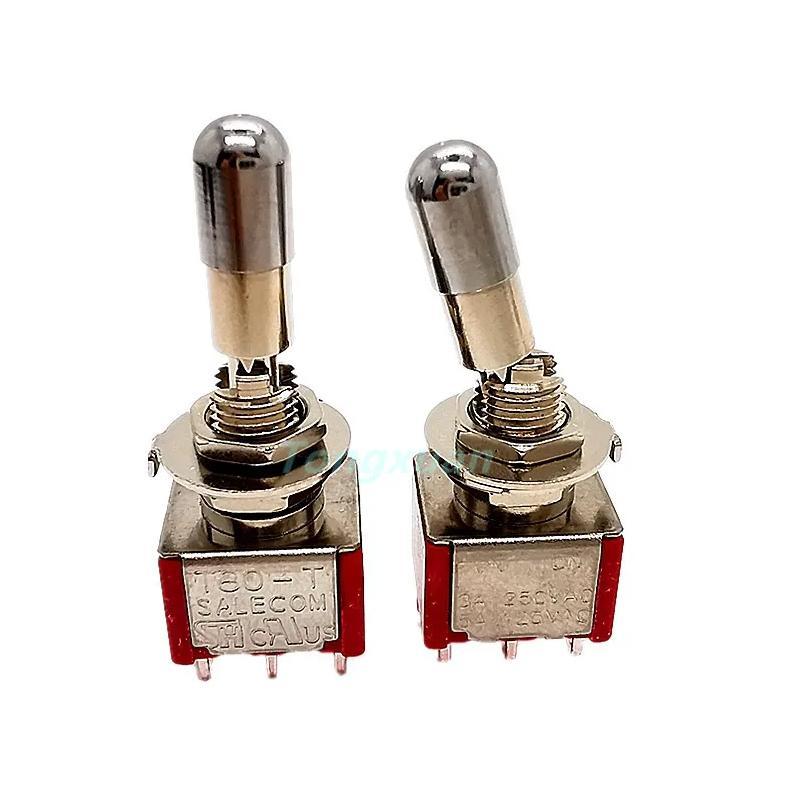 Jual 1pc SH T80-T Round Top Anti-mishandling Locking Lever 6.35mm Panel ...