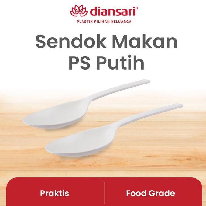 Jual Bestone- DIANSARI - SENDOK MAKAN PS PUTIH (ISI 12 PCS) | Shopee ...