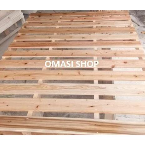 Jual OMASI-PALET Kayu/PALET ALAS TEMPAT TIDUR/Dipan, Bahan Kayu Jati ...