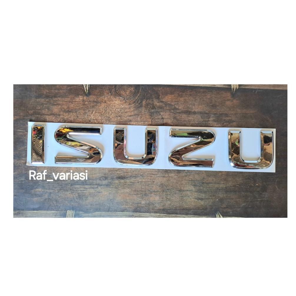 Jual Emblem Isuzu Elf Nhr55 Nkr71 Nmr71 Traga / Emblem Logo Isuzu Elf ...