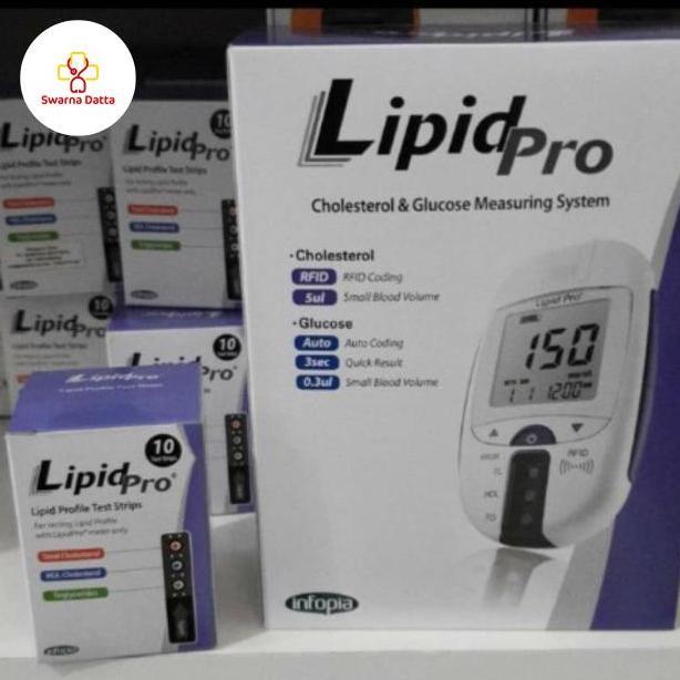 Jual Alat Tes Kolesterol Darah Lengkap HDL LDL Trigliserida Lipid Pro ...