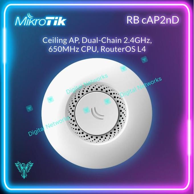 Jual Mikrotik cAP2nD Mikrotik CAP 2nD Ceiling AP Mikrotik RBCap 2nD ...