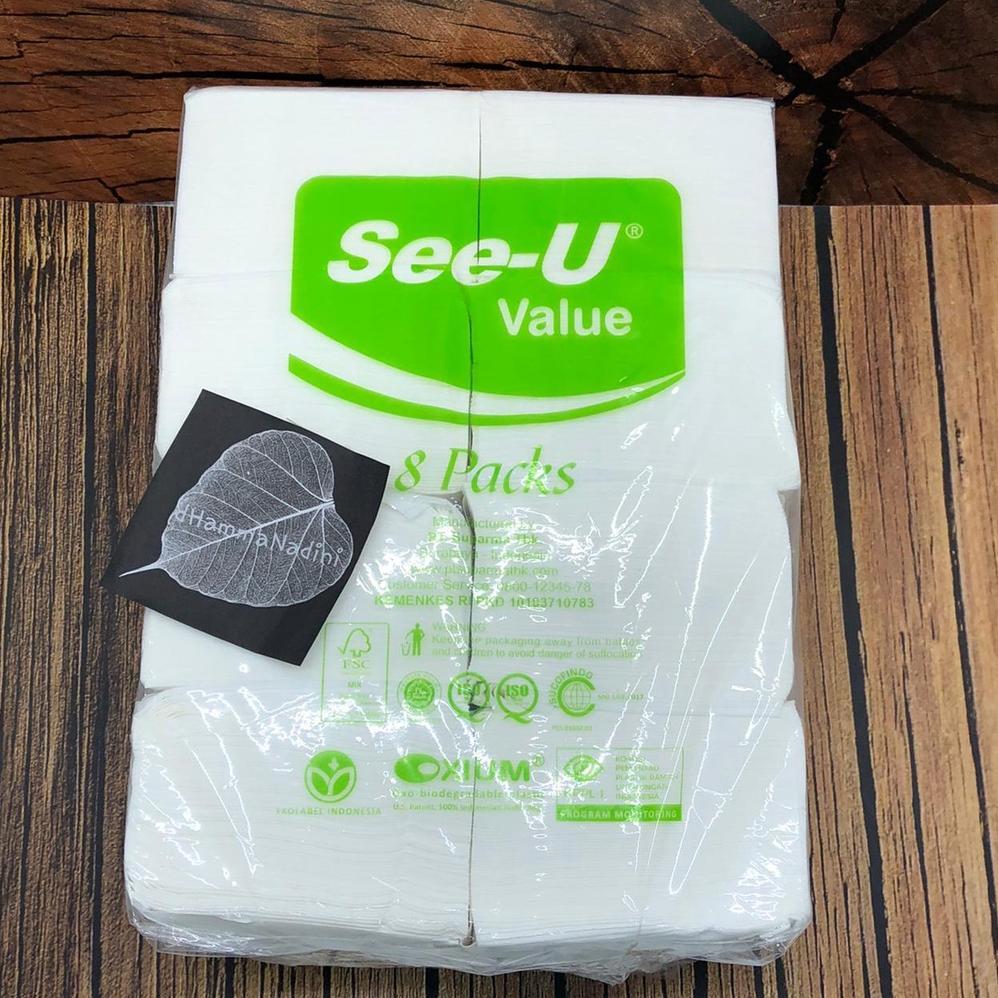 Jual Tissue See U Pop Up Bathroom Multi Purpose Kotak Kecil Dus Carton ...