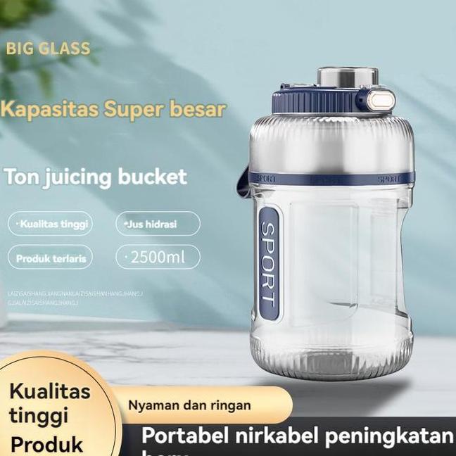 Jual Lhthundred Mall 2.5L R Botol Portable Blender Pembuat Jus Elektrik ...