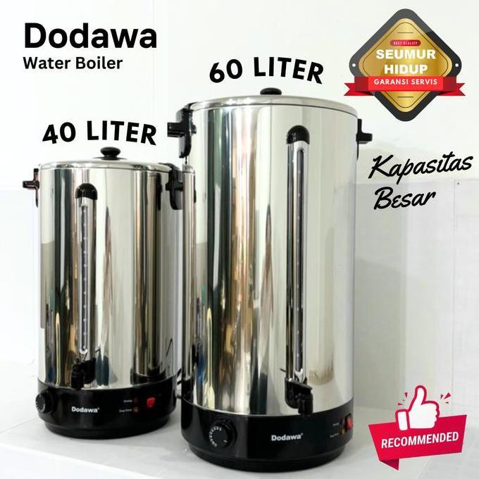 Jual Water Boiler Stainless 40 Liter / 60 Liter dengan Tombol pengatur ...