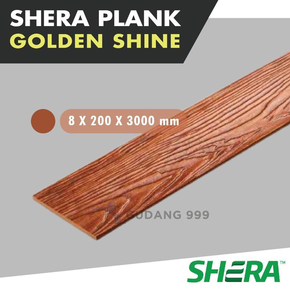 Jual Shera Plank Shine Light 20cm x 3m x 8mm / Lisplank / Conwood ...