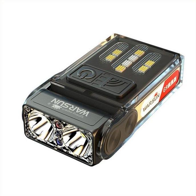 Jual Promo Sale Warsun G9 Hands Motion Sensor Led Clip Headlamp ...