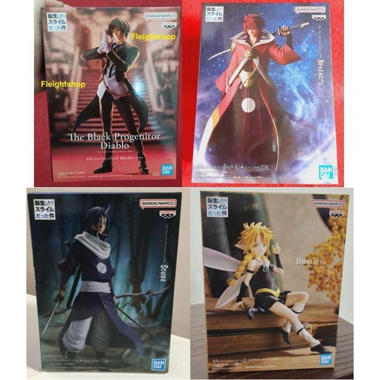 Jual Tensura Slime Figure Benimaru Soei Ramiris Diablo Hiiro Rimuru ...