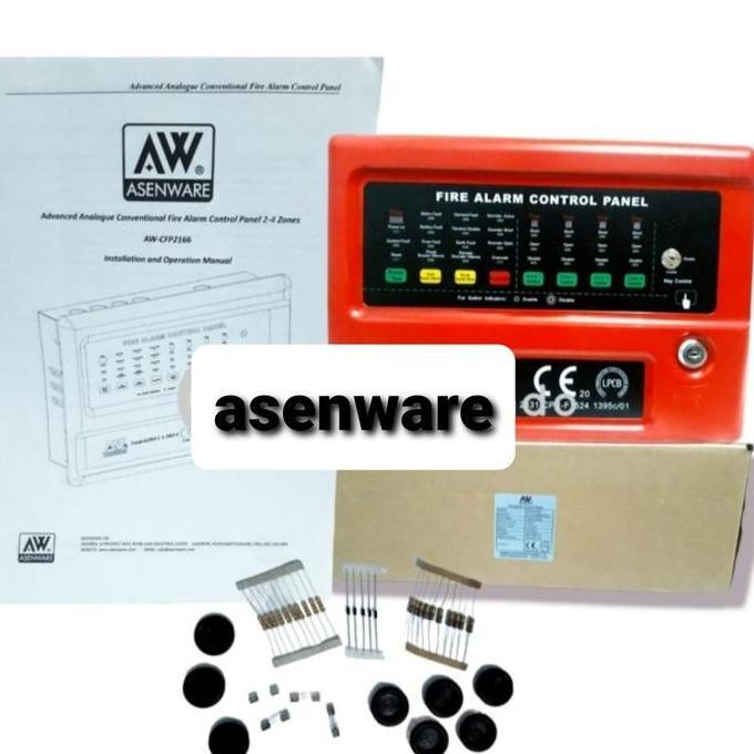 Jual HARGA DISC - panel 4 zone asenware fire alarm system 4zone ...