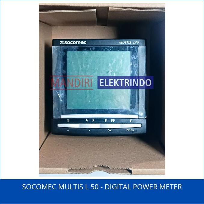 Jual SOCOMEC MULTIS L 50 - DIGITAL POWER METER | Shopee Indonesia
