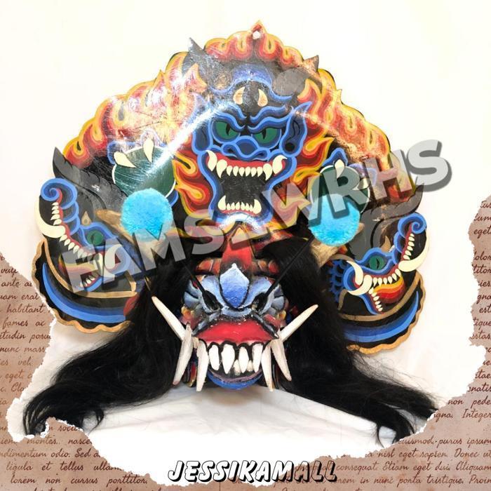 Jual [Fm] Barongan Devil Vip V2 Ukuran 30 Full Kayu Barongan Caplokan ...