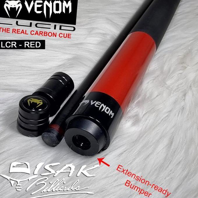 Jual Grosir Venom Lucid Carbon Lcr Red Cue Uniloc Low Deflection Stick ...