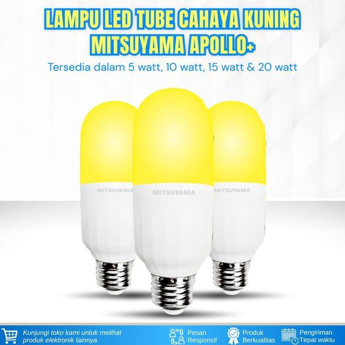 Jual Lampu Led Tube Apollo 15 Watt Cahaya Warm White Lampu Hias Led ...
