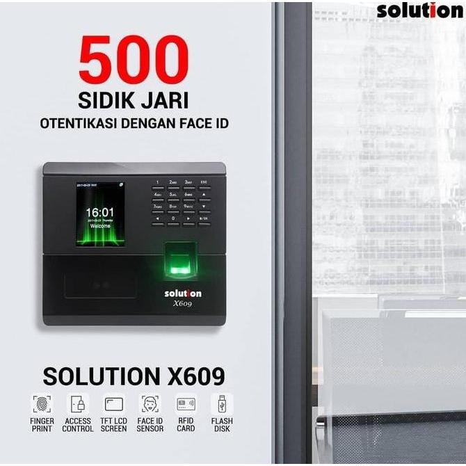 Jual Mesin absen/absensi/Fingerprint Solution X609 | Shopee Indonesia