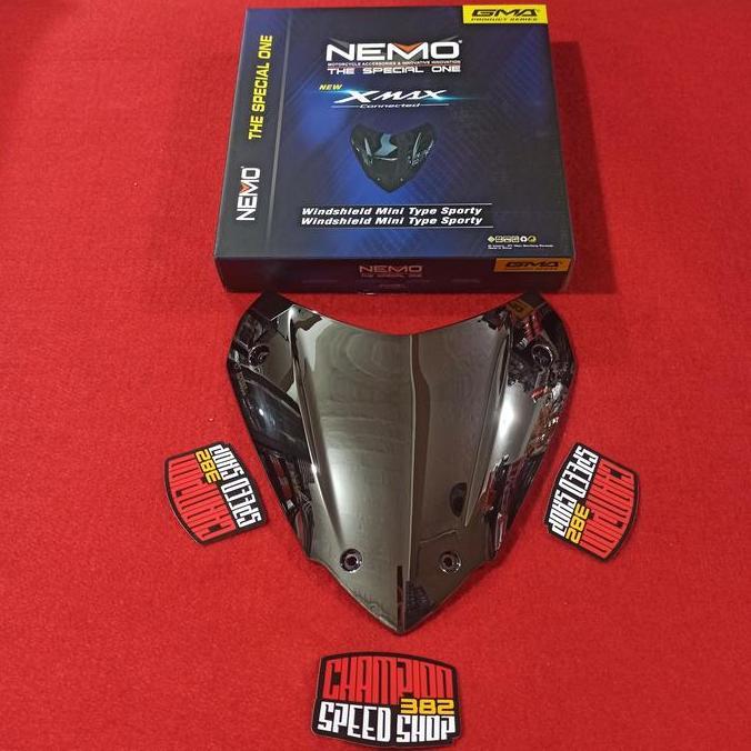 Jual Visor Windshield Nemo Gma New Xmax X-Max 250 Connected 2023 2024 ...