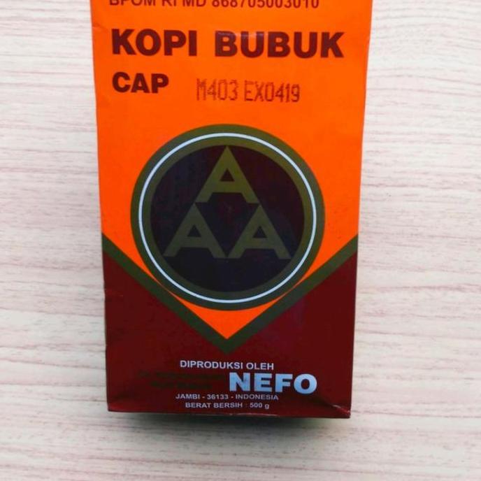Jual Kopi Bubuk AAA Nefo 500 gram Khas Jambi | Shopee Indonesia