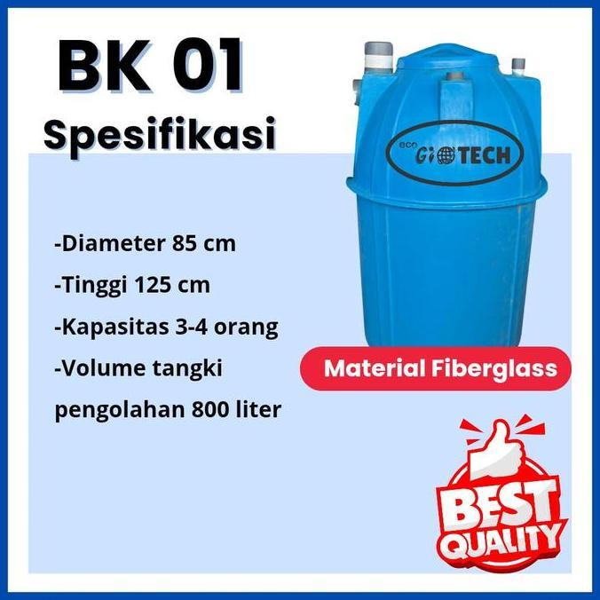 Jual Bst Ready Septic Tank Bio Tipe Bk Bahan Fiber Volume Tangki 800 ...