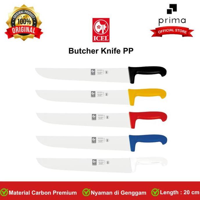 Jual Pisau Daging | Pisau Dapur | Pisau Butcher Knife 20 cm | Pisau ...
