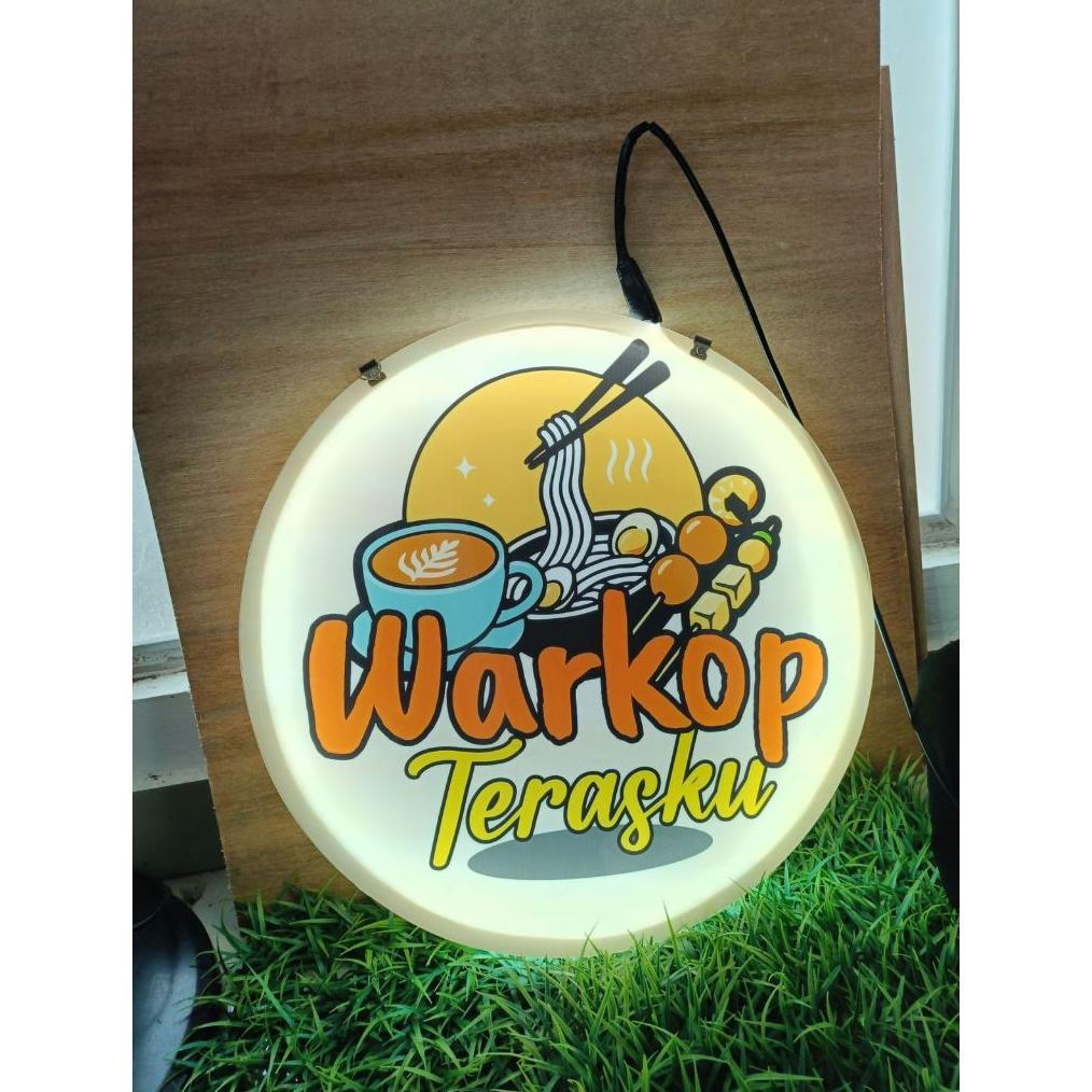 Jual Akrilik Neon Box Slim Terbaru (Ukuran Standar) Acrylic Lampu FREE ...
