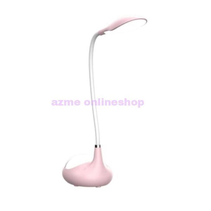 Jual apa 9 w lampu meja led 2 warna_led desk lamp swan dimmable pink ...