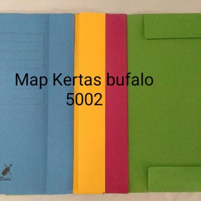Jual Map Kertas Buffalo 5001 Jepit Acco / 5002 Polos Stofmap Stop Map ...