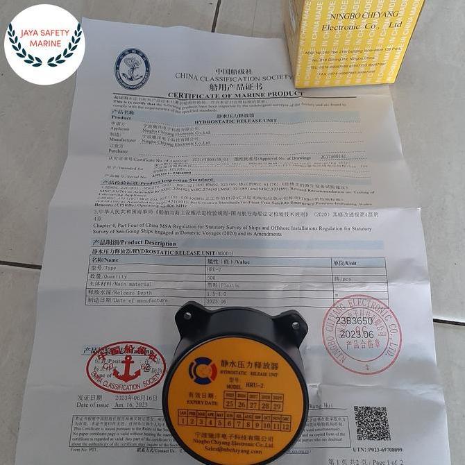 Jual Hru Epirb Samyung Seh-02/ Hru Epirb Chiyang Vep8 Hydrostatic ...