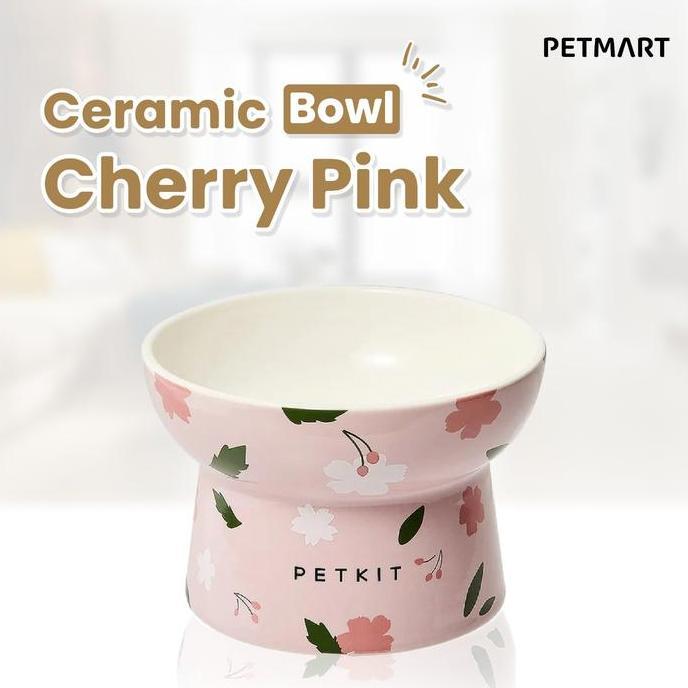 Jual PETKIT Ceramic Bowl Cherry Pink LA | Shopee Indonesia