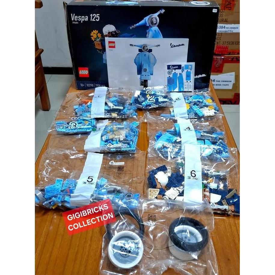 Jual Lego Exclusive Original 10298 Vespa 125 MiSP (Dus Belakang ...