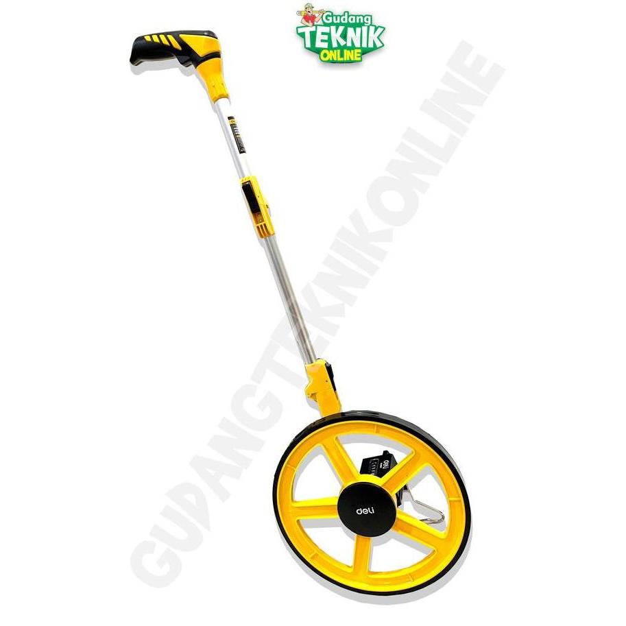 Jual Meteran Jalan Dorong Roda 12.5" DELI EDL330112 / Measuring Wheel ...
