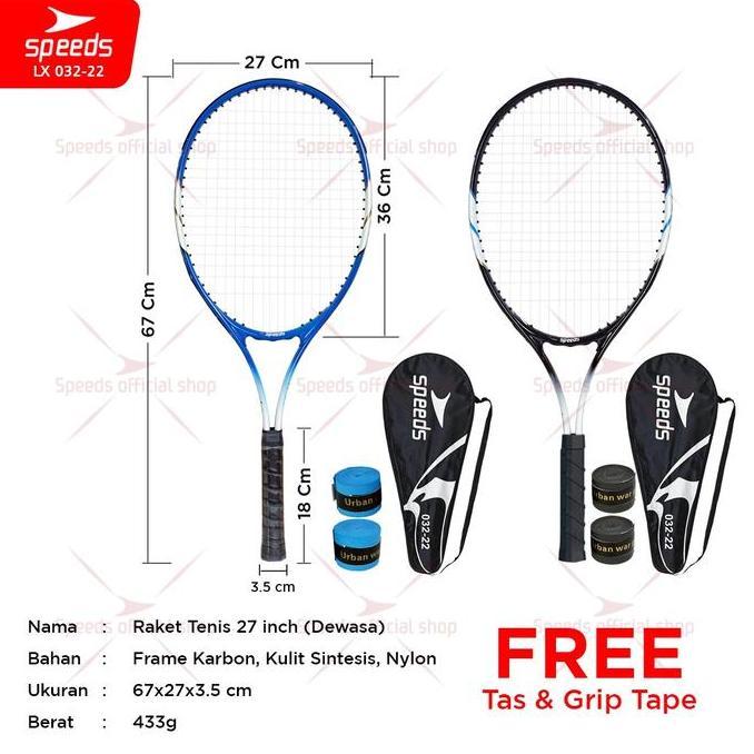 Jual SPEEDS Raket Tenis Trainer Set Bola Tenis Alat Tennis Raket Ball ...