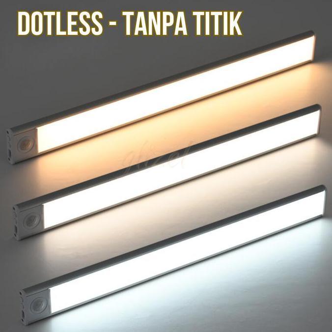 Jual Lampu Sensor Gerak Otomatis Motion Light Baterai LED Smart Baca ...
