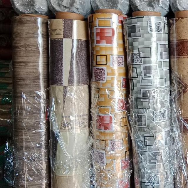 Jual Kaet Kayu Lantai Plastik Vinyl Aesthetic 1 Roll 20 Meter Kaet Roll ...