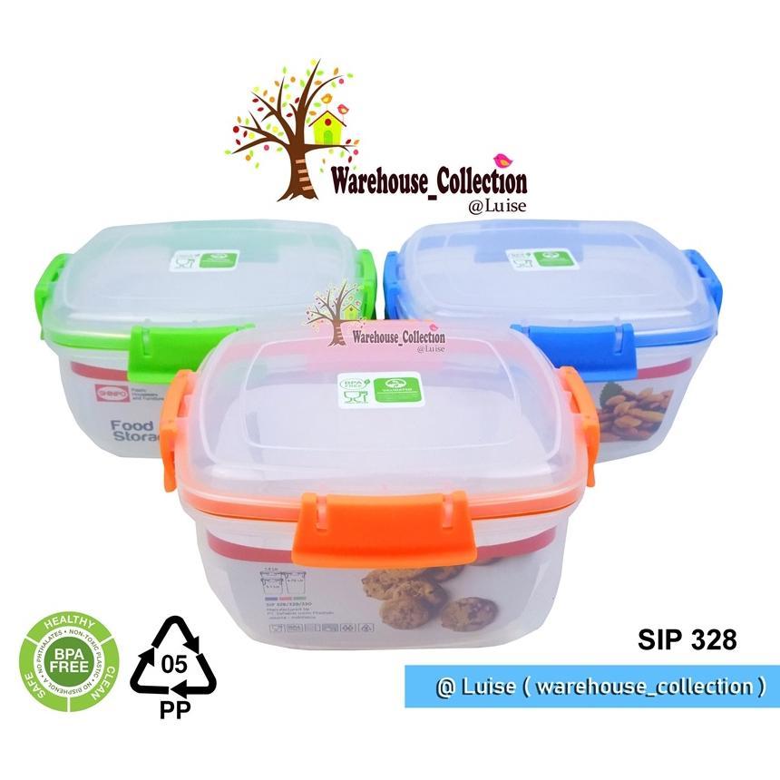 Jual Toples Lock And Lock/ Kotak Makan Plastik 2 L Tempat Cemilan Food ...