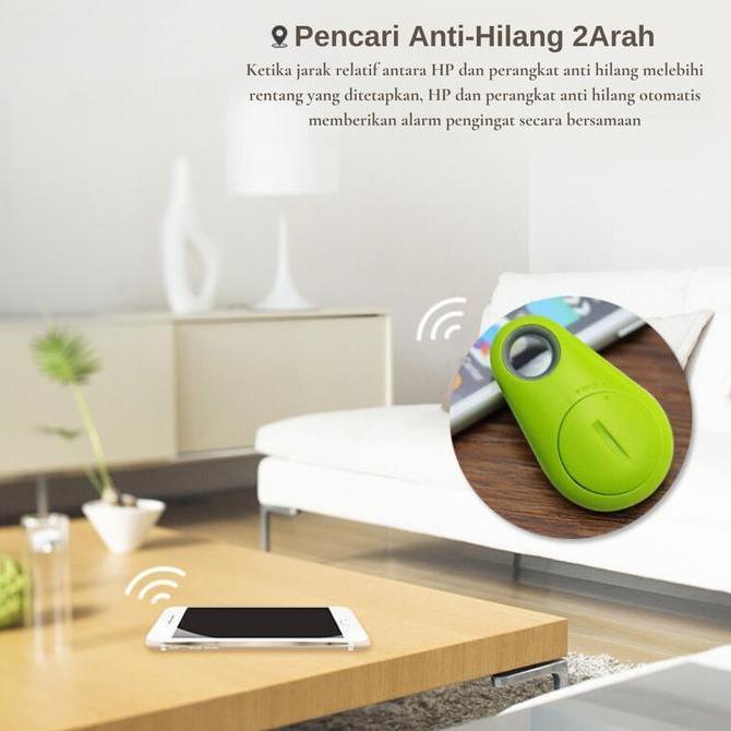 Jual Smart Tag Bluetooth Tracker GPS Anti Lost Alarm Wireless Key ...