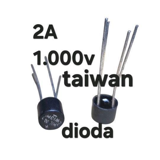 Jual DIODA 2A 1.000V DIODE PENYEARAH BRIDGE JEMBATAN KECIL BULAG 1KV ...