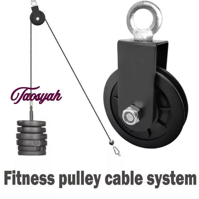 Jual g-24 Katrol Pulley Cable Gym /Roda Katrol Pull Down Fitness/Cable ...