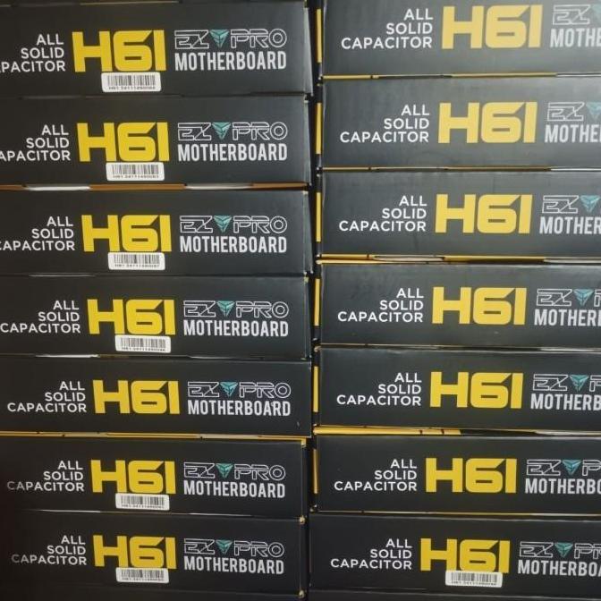Jual EZPRO MOTHERBOARD H61 LGA 1155 DDR3 M-ATX DENGAN SLOT M.2 NVME ...