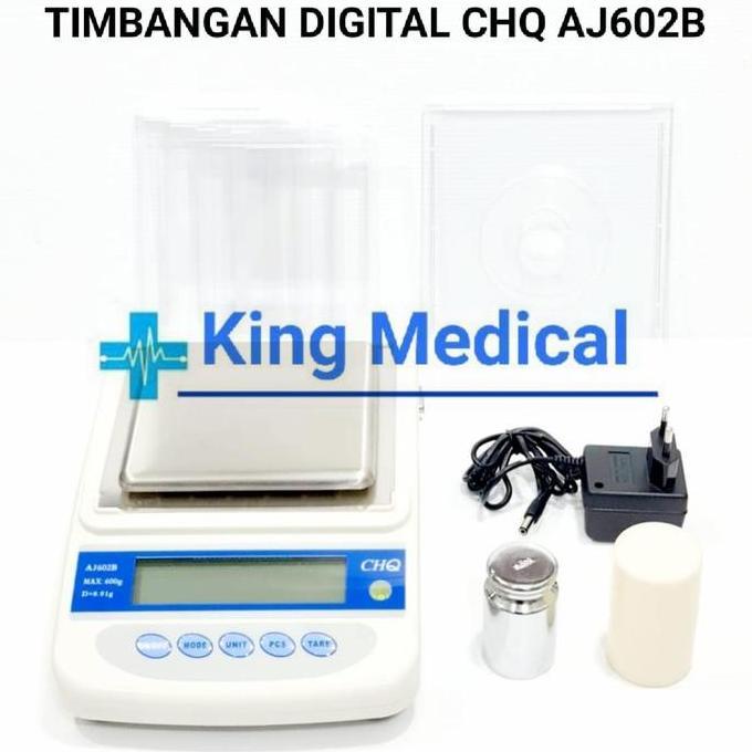 Jual TERMURAH - Timbangan Air Digital CHQ AJ602B Kapasitas 600gr/0.01gr ...