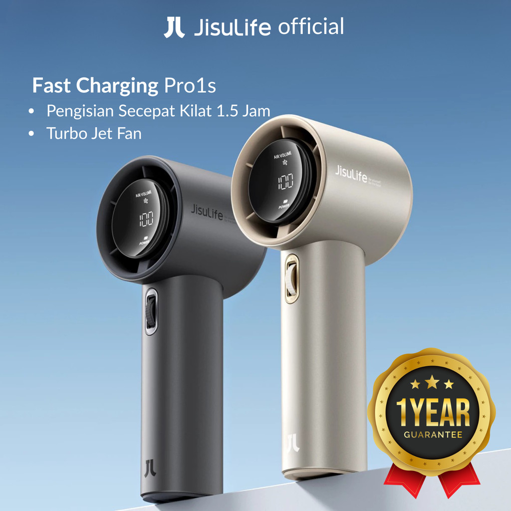 Jual JISULIFE Hand Fan Pro1S FA53PRO 100S 5000 mAh | Kipas Turbo ...